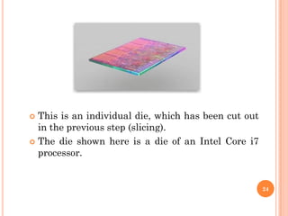 Intel Integrated Circuit Manufacturing Process