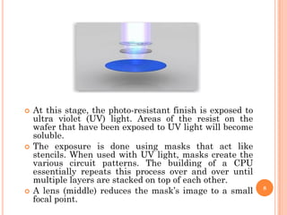Intel Integrated Circuit Manufacturing Process