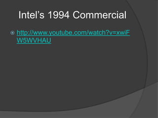 Intel crisis pr theory | PPTX