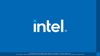 Intel Developer Program | PPT