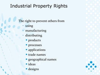Intelectual Property Rights | PPT