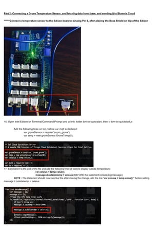 Line Graph Analysis using R Script for Intel Edison - IoT Foundation ...
