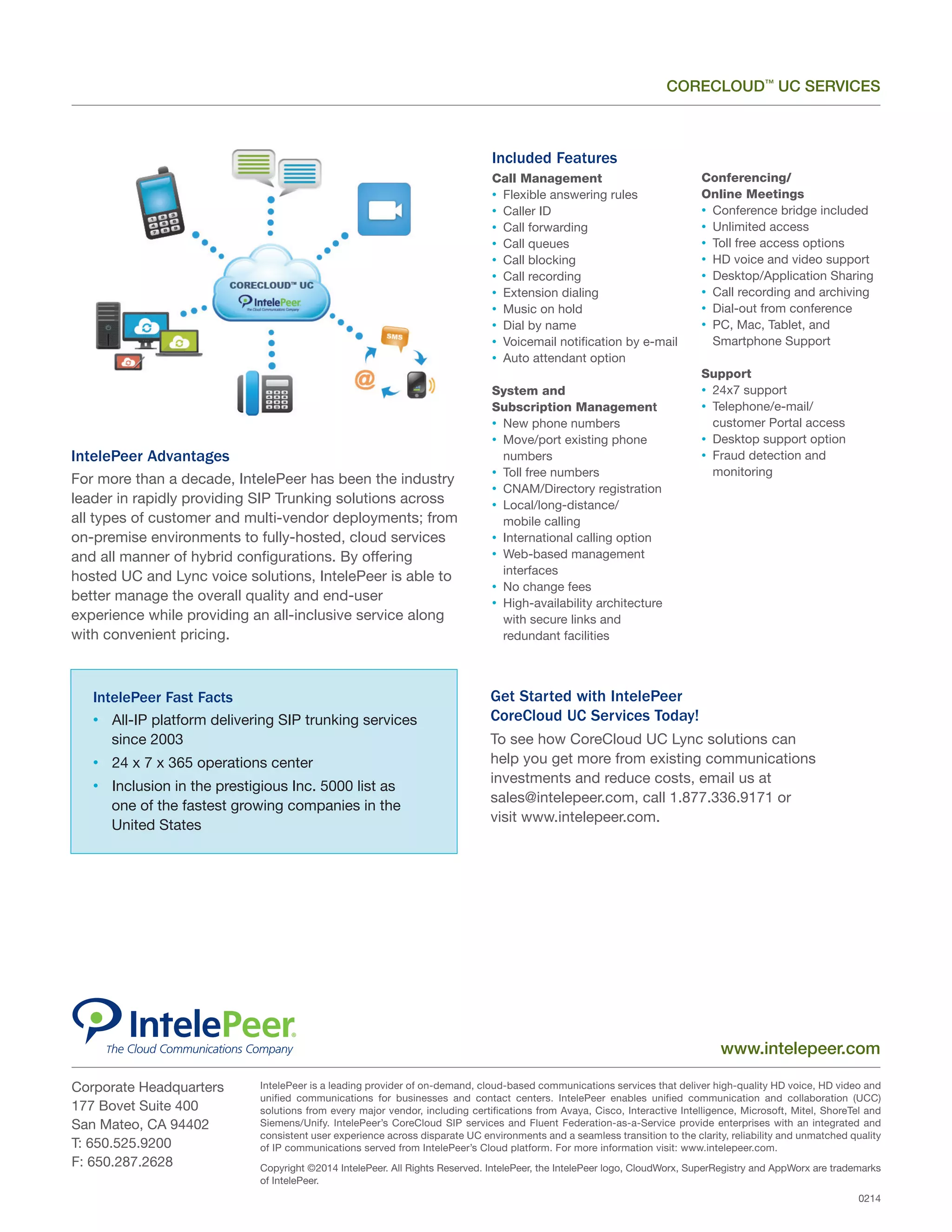 Hosted Lync data sheet | PDF | Web Conferencing | Computer Software and ...
