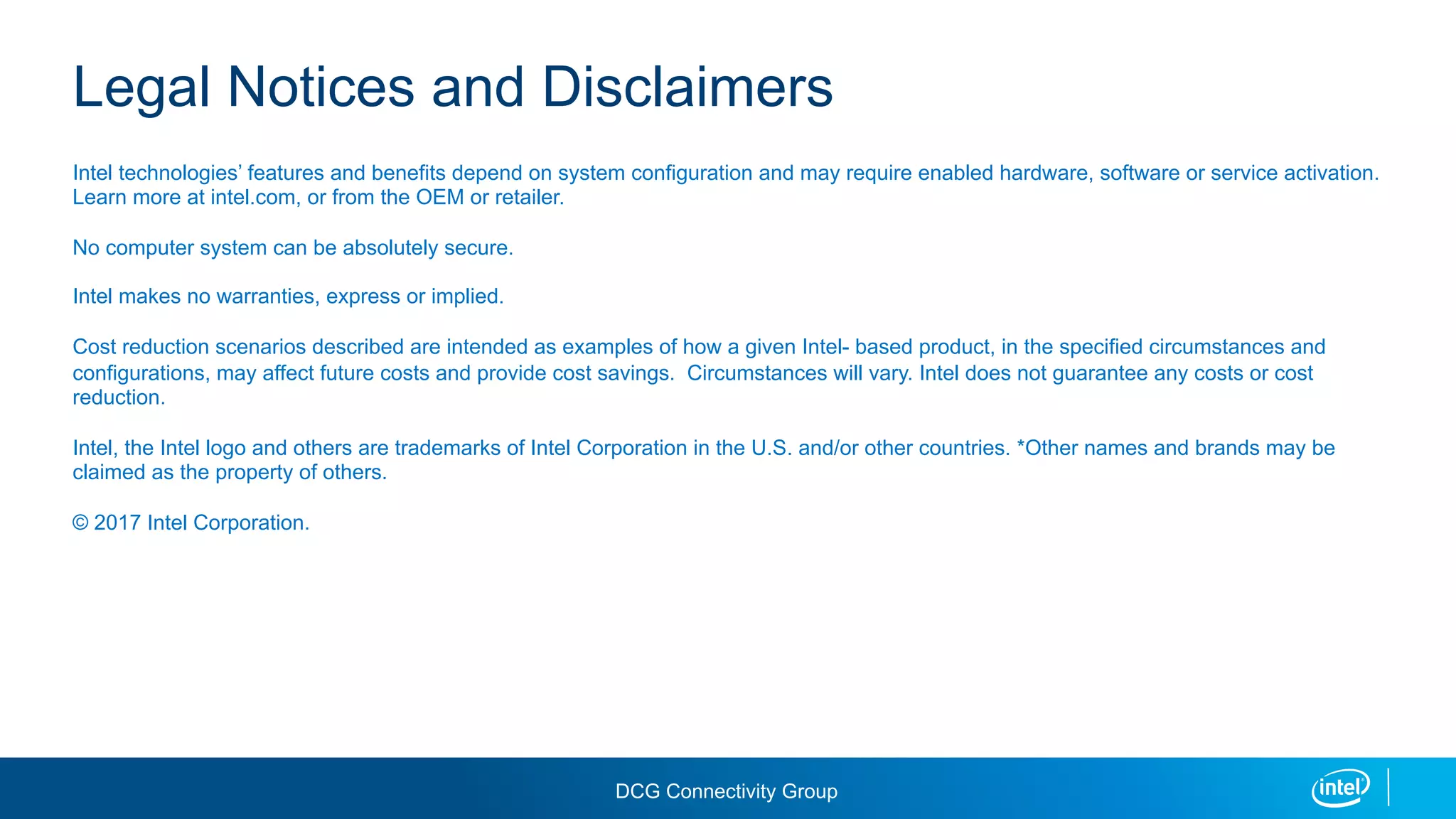 Intel® Ethernet Update | PPT