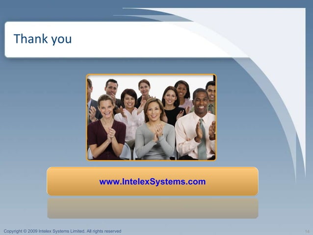 Intelex Company Presentation | PPS