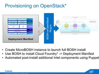 Intel Cloud Foundry and OpenStack | PPTX
