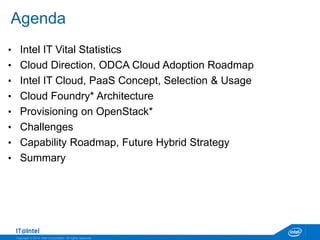 Intel Cloud Foundry and OpenStack | PPTX
