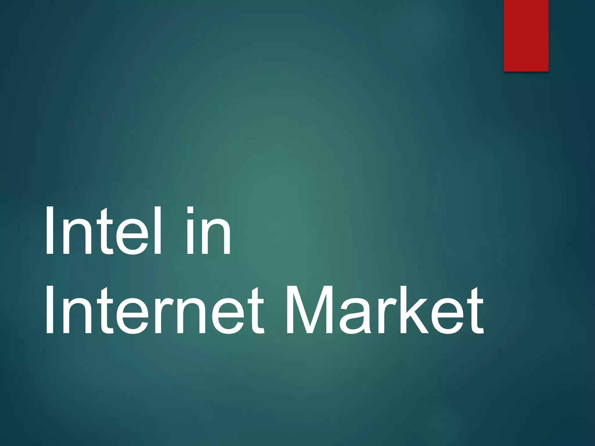 Intel Marketing Strategies | PPTX