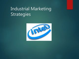 Intel Marketing Strategies | PPTX