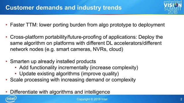 Enabling Cross Platform Deep Learning Applications With Intel Openvino™ Ppt