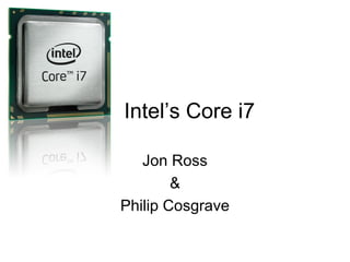 Intel i7 | PPT