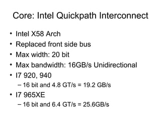 Intel i7 | PPT