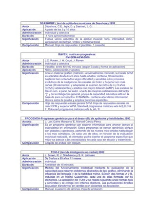 Inteligencia | DOC