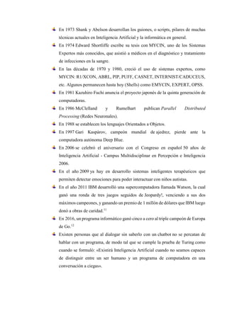 Inteligencia artificial | PDF