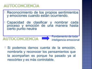 Inteligencia emocional | PPT