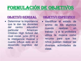 INTELIGENCIA MUSICAL | PPTX