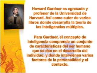 Inteligencias múltiples | PPTX