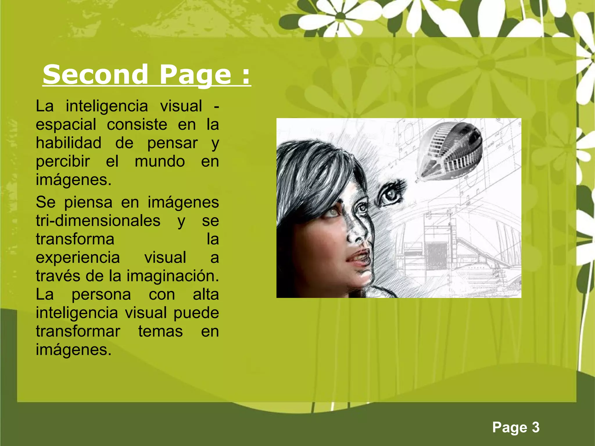 Inteligencia visual espacial | PPT