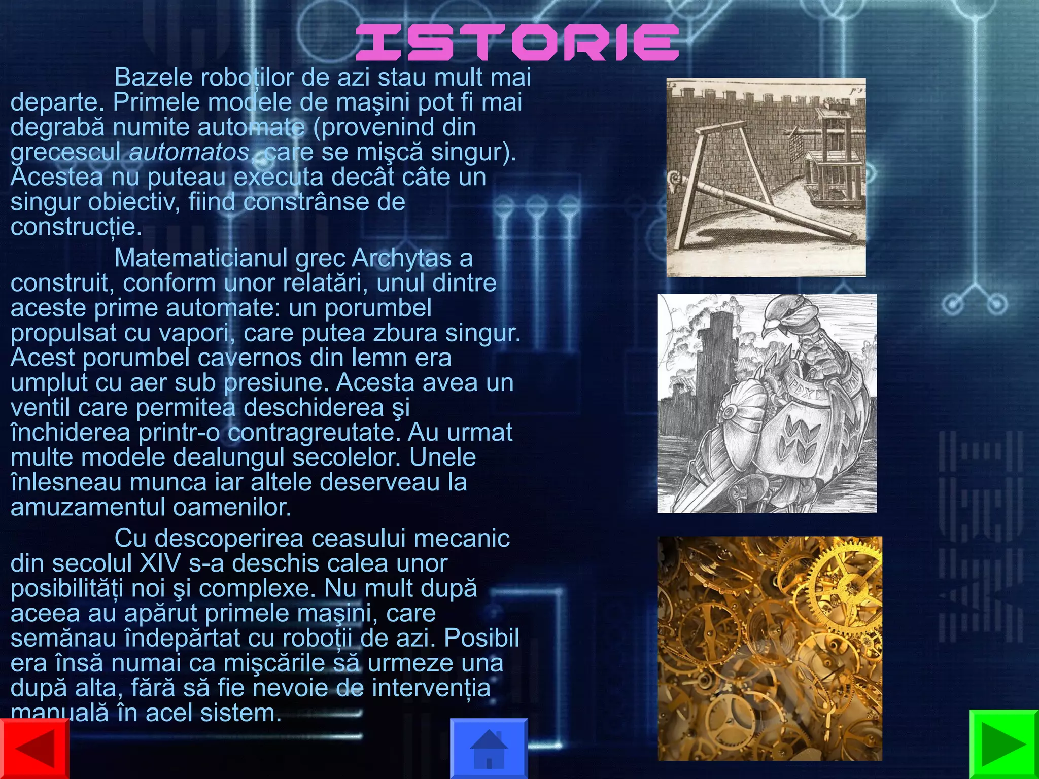 Inteligenta artificiala, robotul | PPS