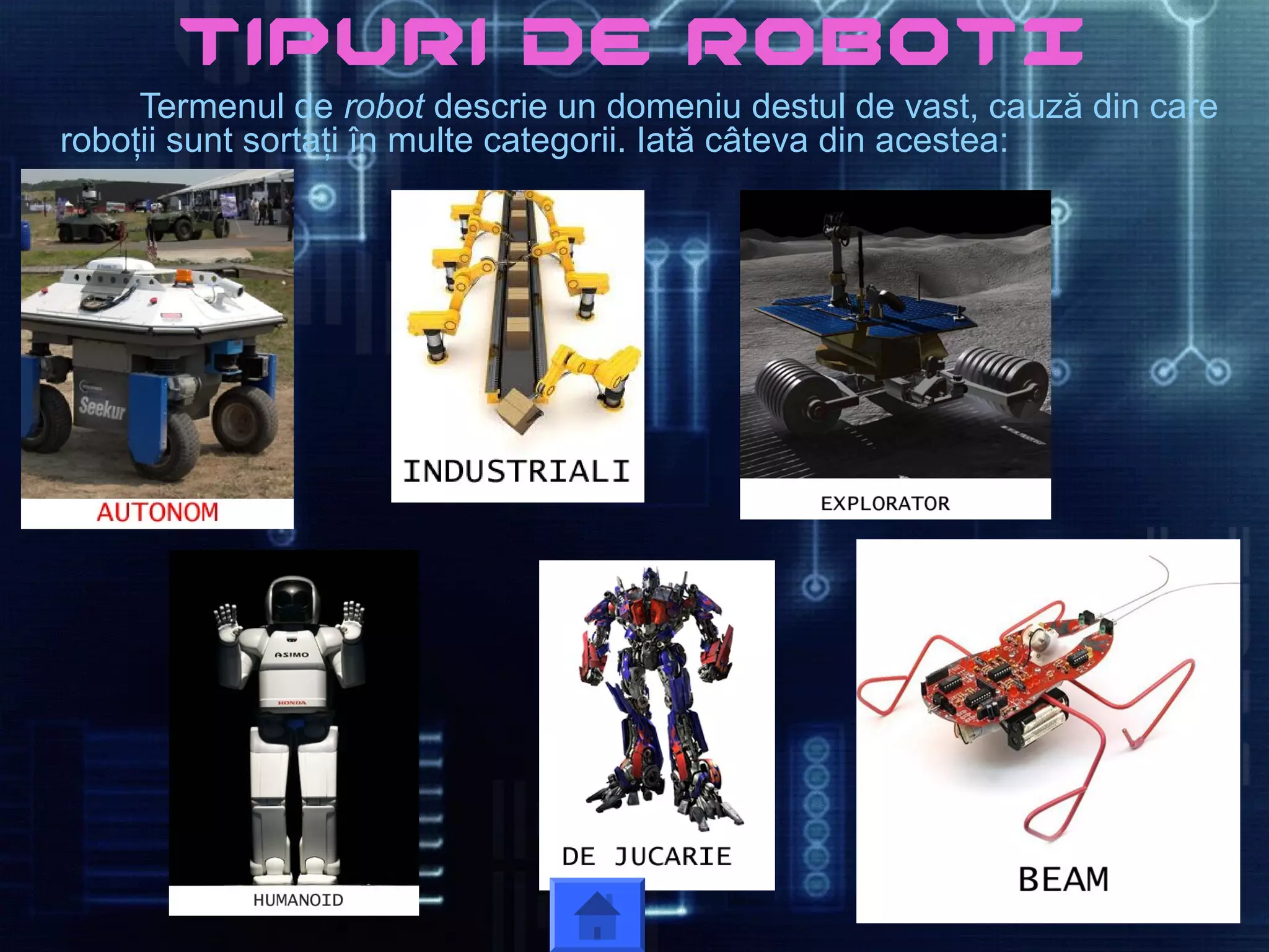 Inteligenta artificiala, robotul | PPS