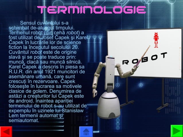 Inteligenta artificiala, robotul | PPS