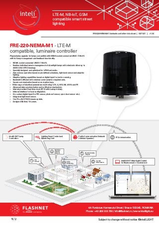 inteliLIGHT-FRE-220-NEMA-M1-LTE-M-compatible_-luminaire-controller-data ...