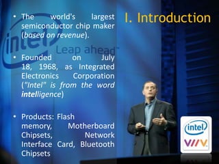 Intel innovation | PPT