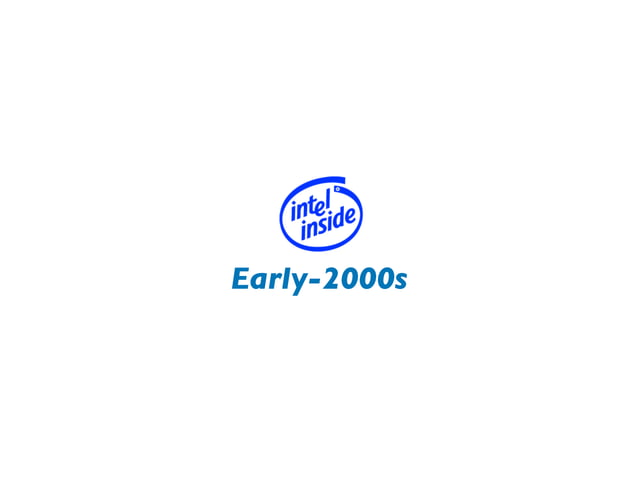 Intel inside History - At a glance [Most images are links to videos and ...