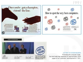 Intel inside History - At a glance [Most images are links to videos and ...