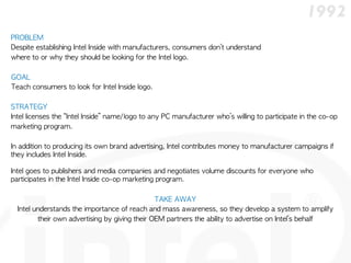 Intel inside History - At a glance [Most images are links to videos and ...