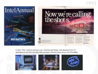 Intel inside History - At a glance [Most images are links to videos and ...