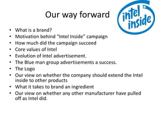 Intel inside group4 | PPTX