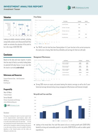 Intel Corporation - investment report | PDF