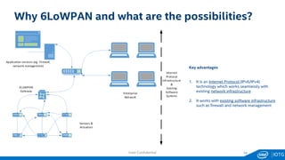 Intel IPSO/6LoWPAN solution for general wireless sensor network | PDF | Internet of Things ...