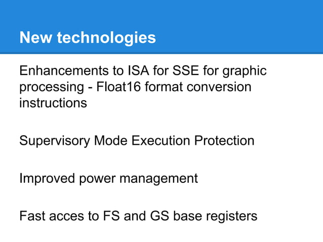 Intel's "Ivy Bridge" Overview | PDF