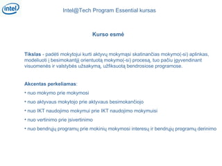 Intel kursu esme | PPS