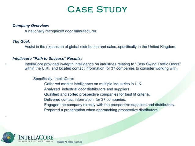 Intella Core Ppt V62010 | PPT