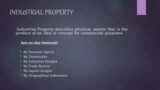 Intellectual property | PPTX | Business | Business and Finance
