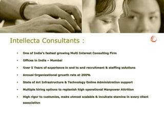 Intellecta Consultants | PPT