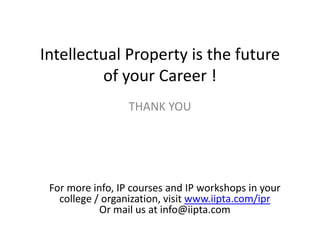 Introduction Intellectual property and IP career | PDF