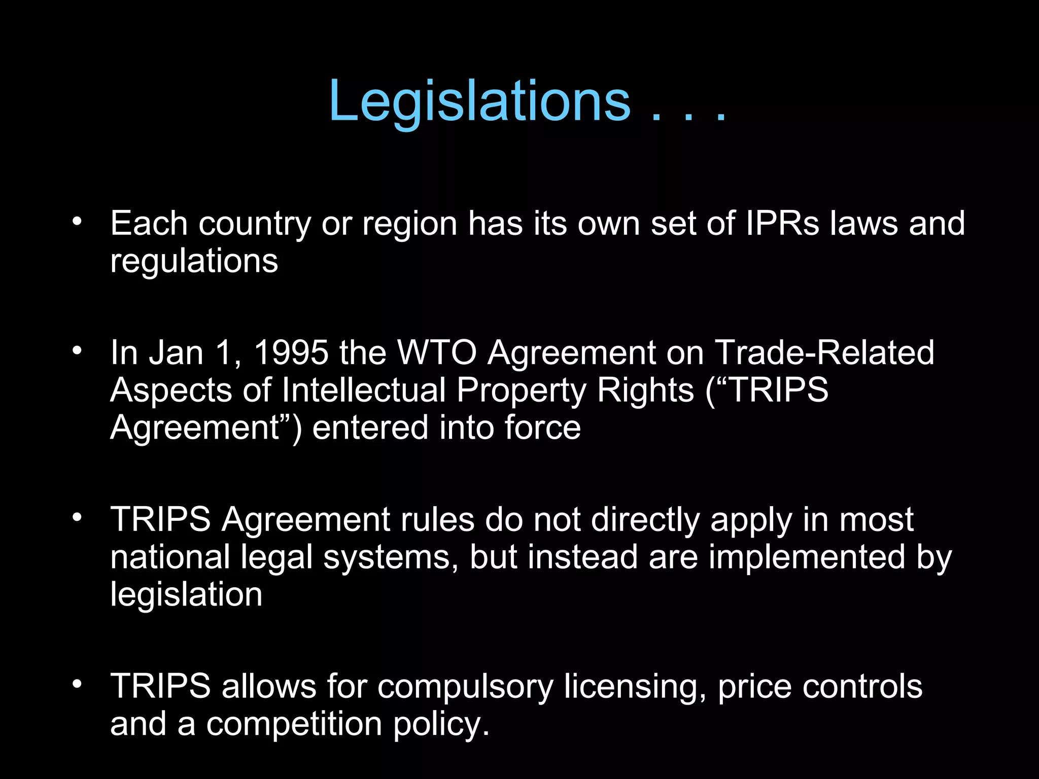 Intellectual property-rights | PPT