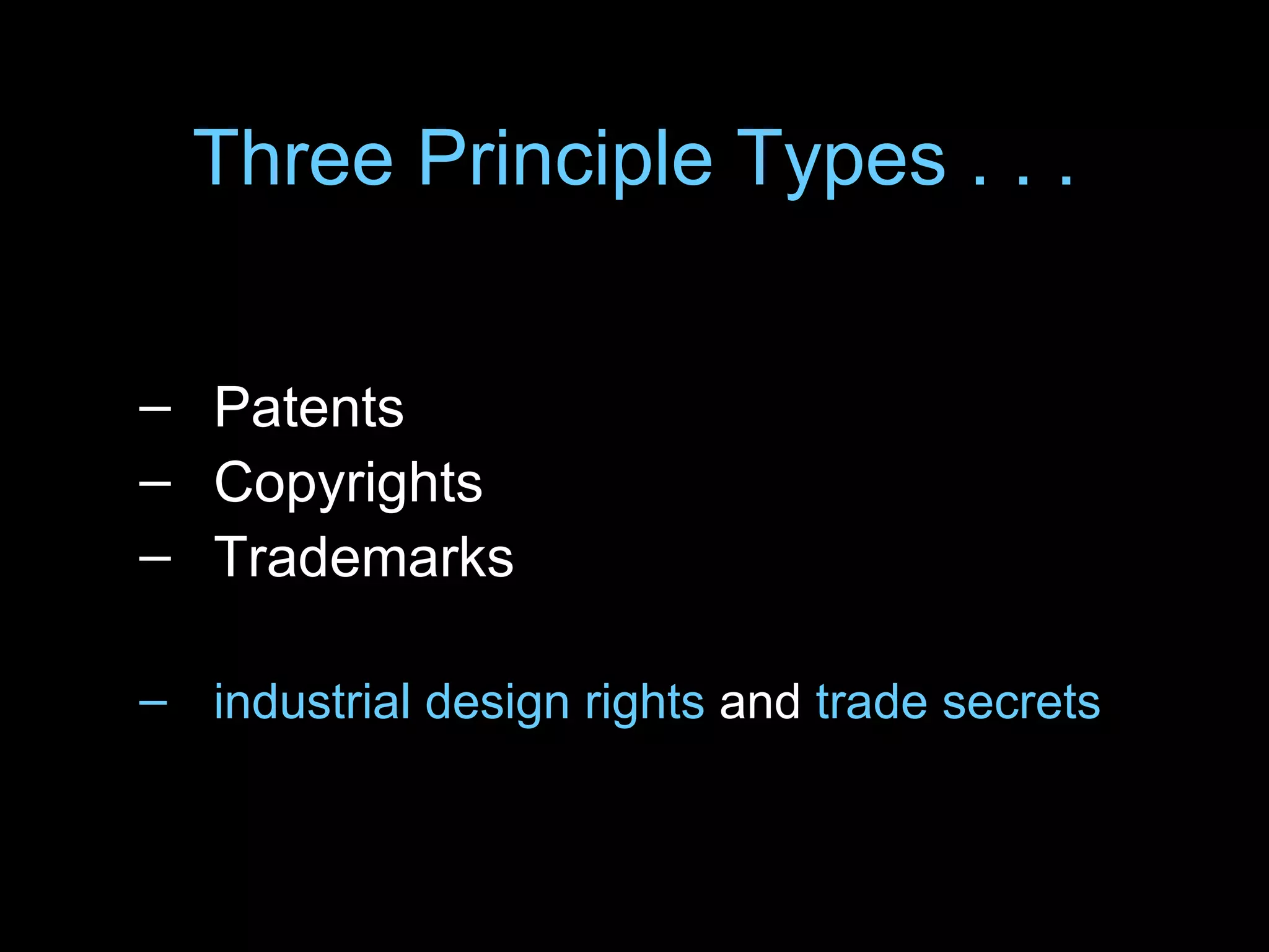 Intellectual property-rights | PPT