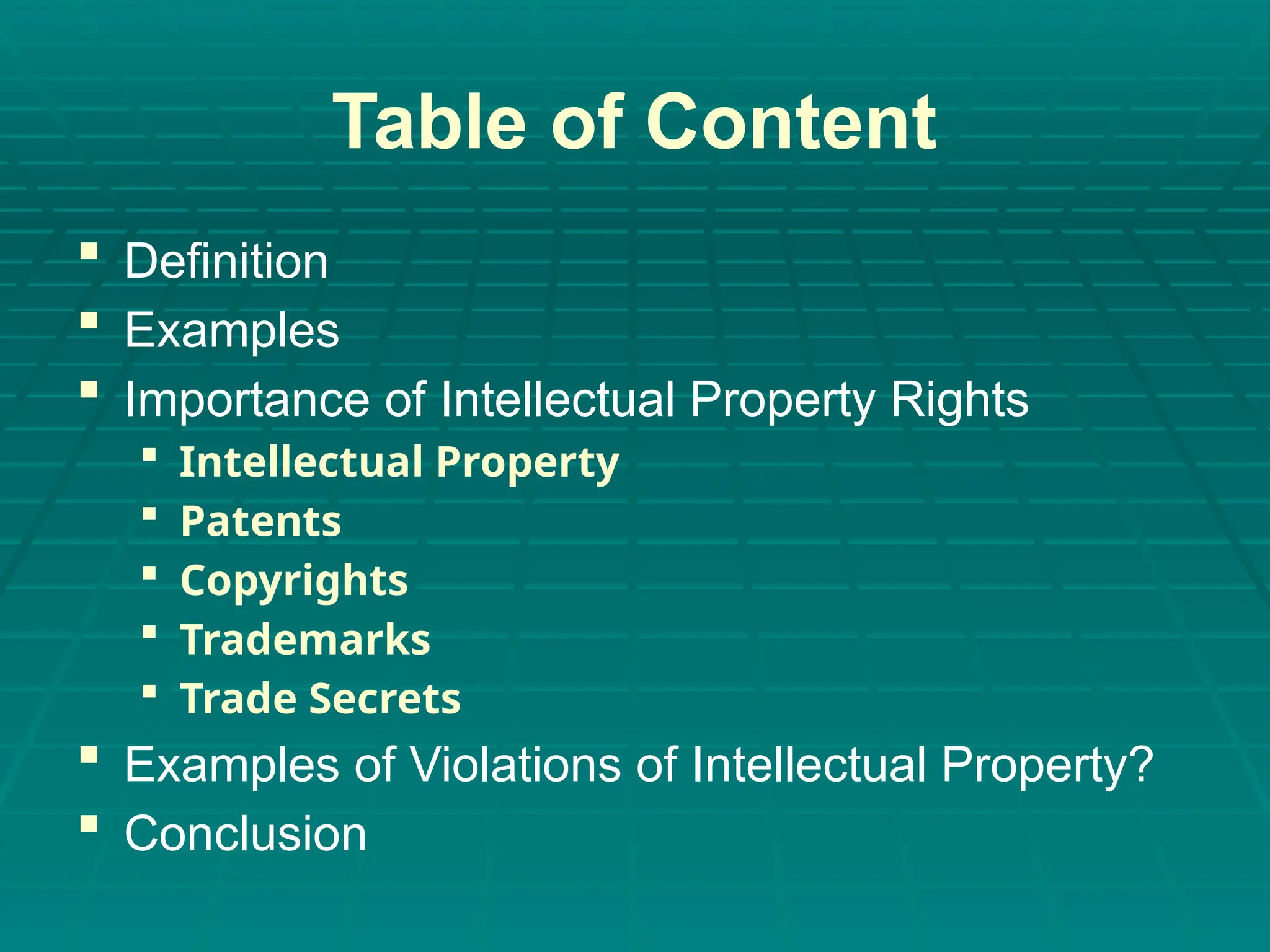 Intellectual-Property-rights FOUNDATION SKILLS IN PRODUCT DEVELOPMENT | PPT