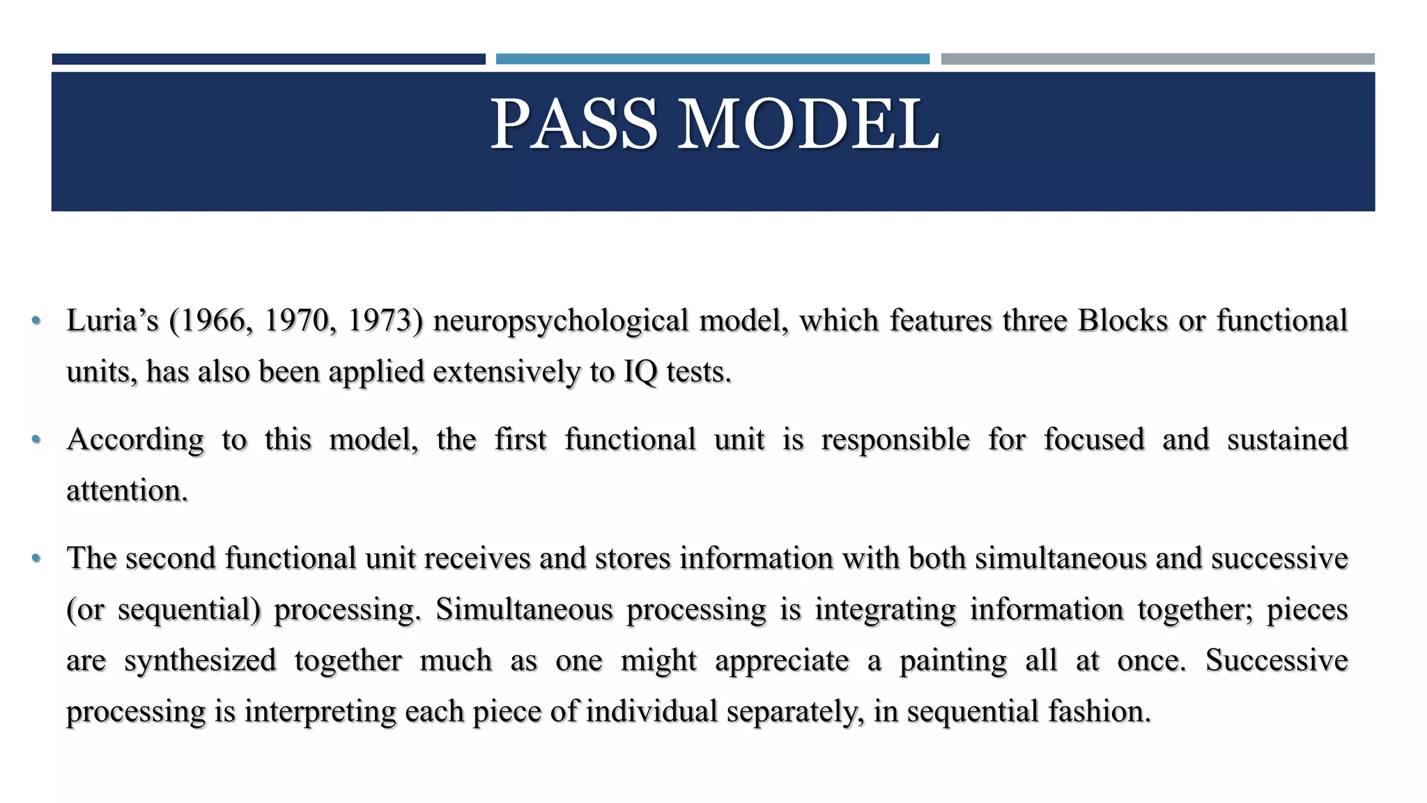 Intellectual and Neuropsychological Assessment | PPTX