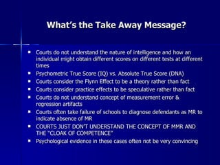 Dr. Frank Gresham APA2009 IQ assessment and Atkins death peanlty ...