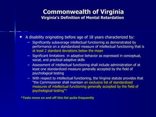 Dr. Frank Gresham APA2009 IQ assessment and Atkins death peanlty ...