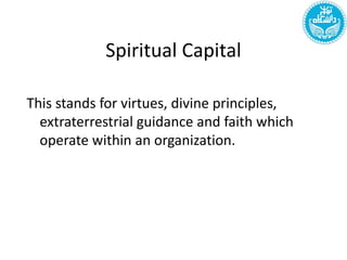 Intellectual capital organization | PPTX