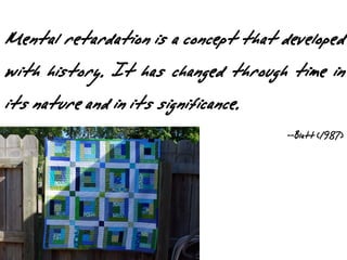 Intellectual Disabilities | PPT