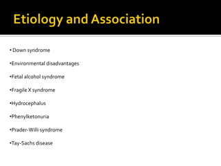 Intellectual disabilities 1[1] | PPTX