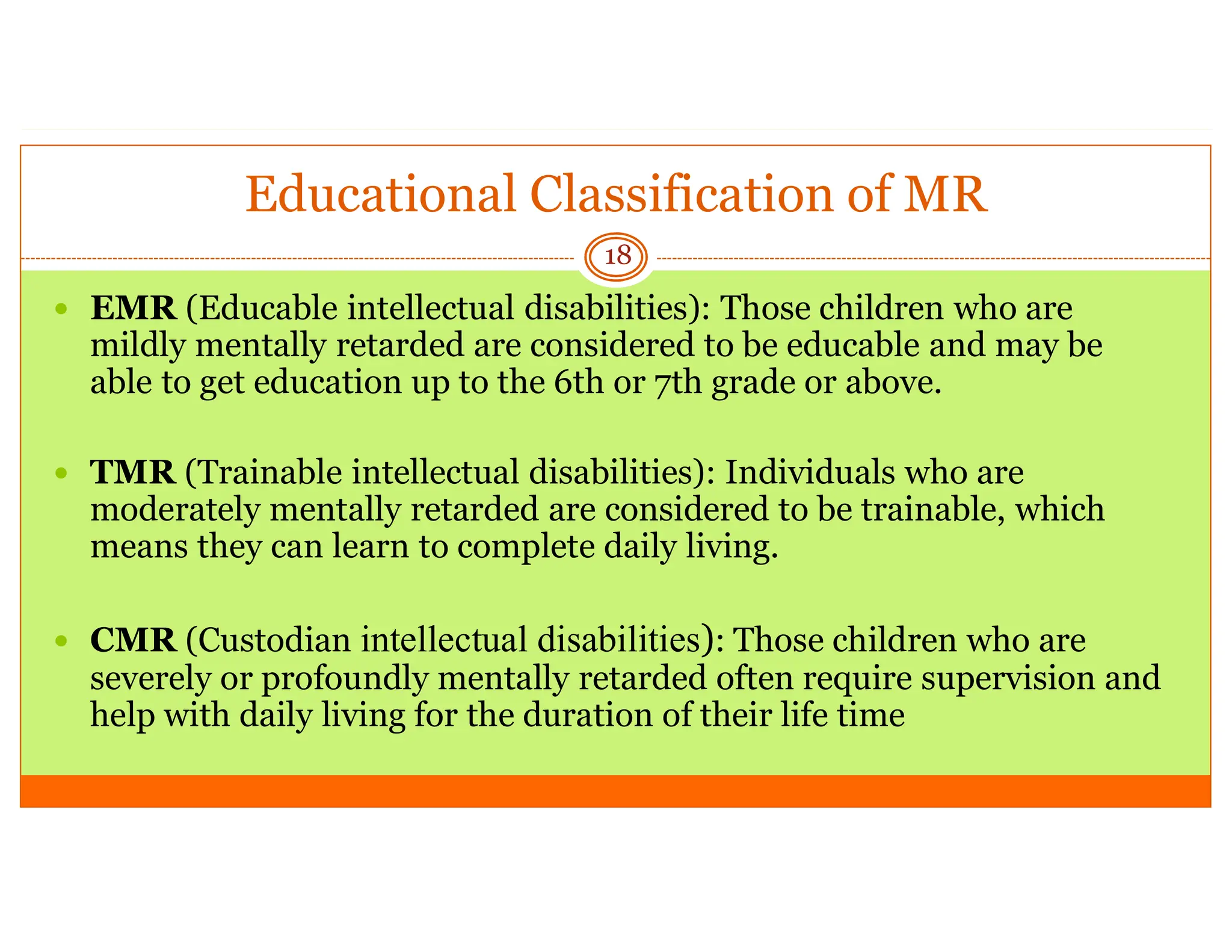 Intellectual Disabilities presentation full | PDF